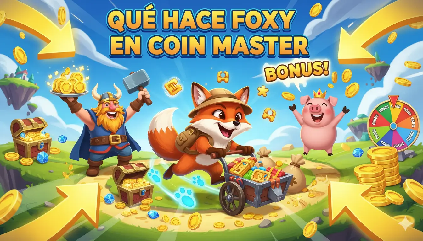 ¿Qué Hace Foxy En Coin Master Y Cómo Alimentarlo?